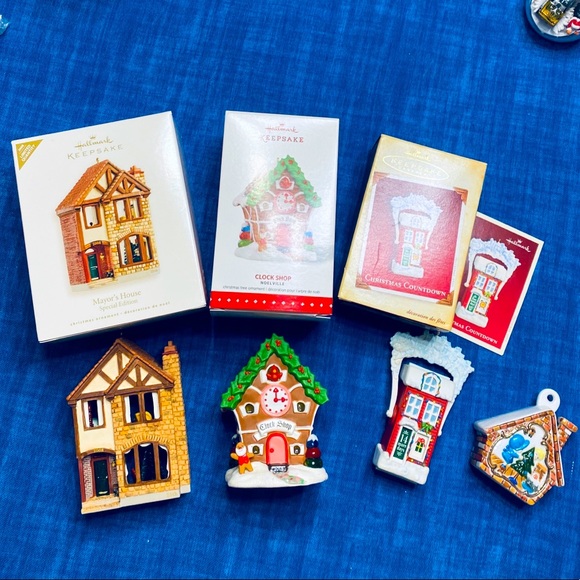 Hallmark | Holiday | Hallmark Keepsake Ornaments Houses Free House ...